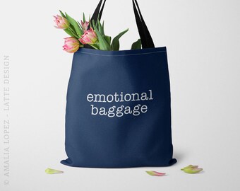 Typography Tote Bag | Etsy