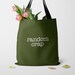 Random Crap Tote Bag Blue Tote Bag Blue Random Crap Canvas Bag - Etsy