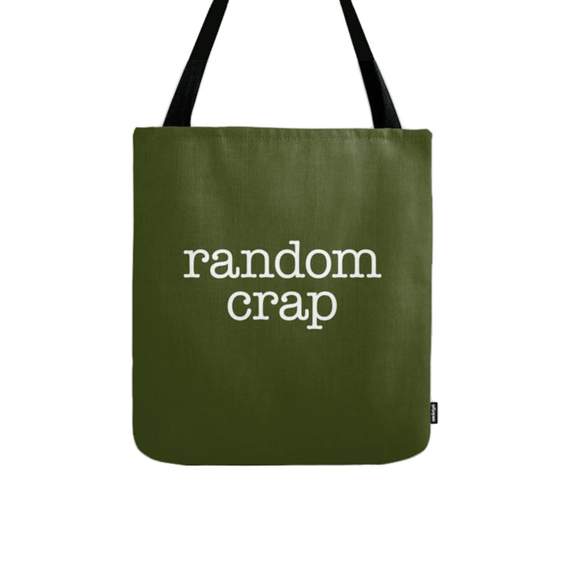 Random crap tote bag blue tote bag blue Random crap canvas bag | Etsy