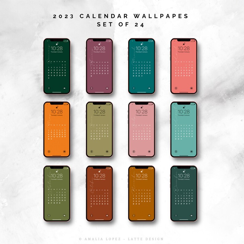 ACTUALIZADO Calendario completo 2023 diciembre 2022. Fondo de pantalla ...