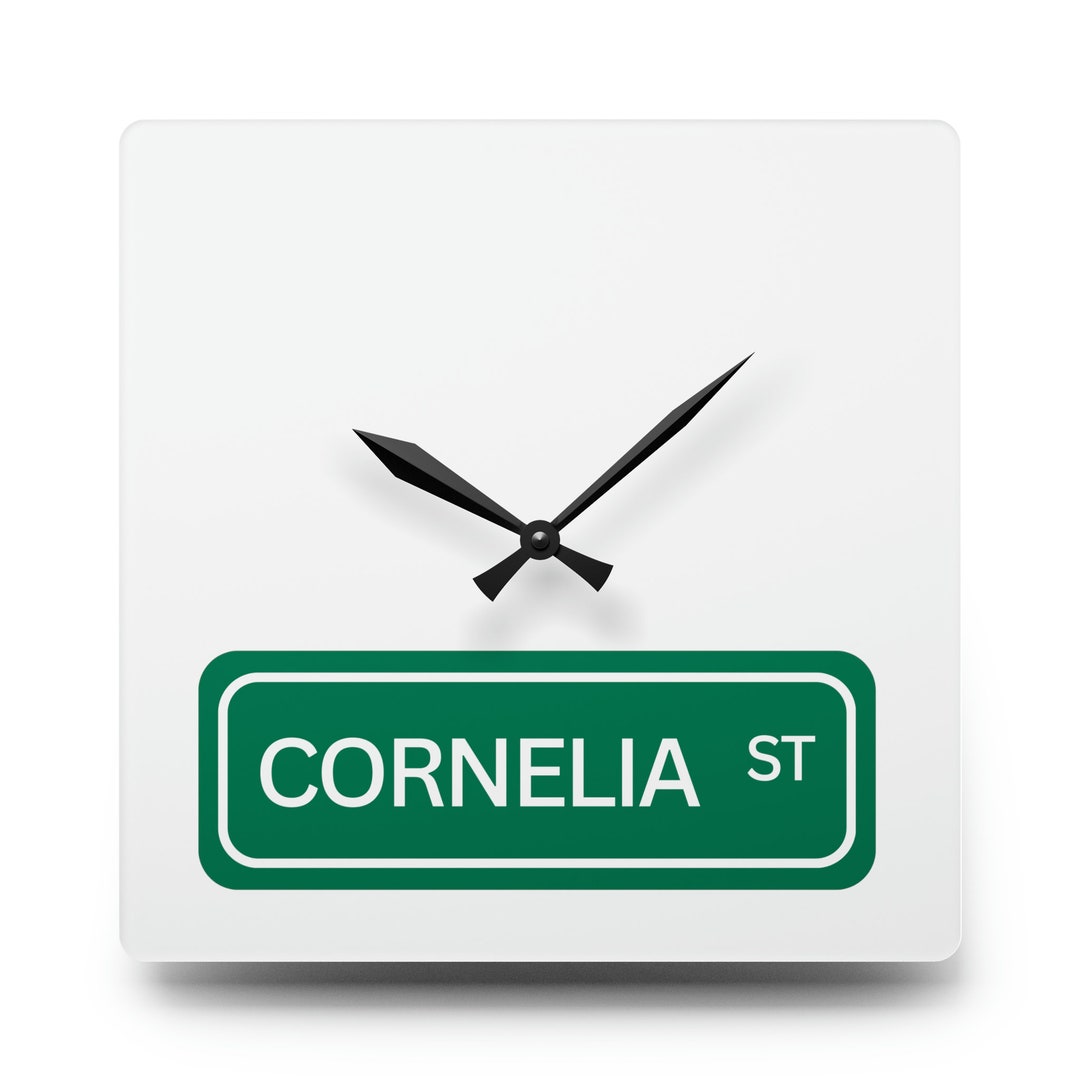 Cornelia Street Taylor Swift Street Sign Acrylic Wall - Etsy