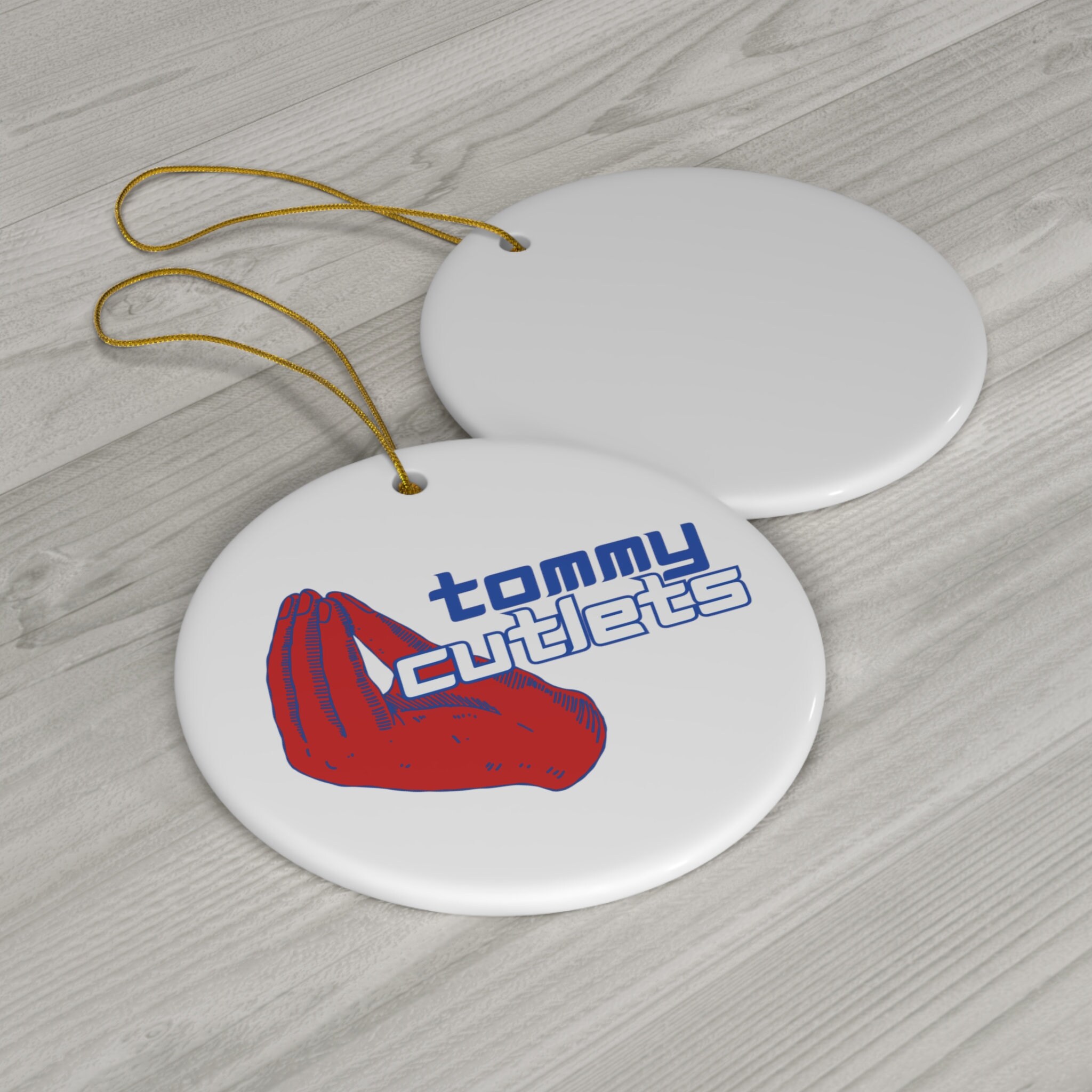 Tommy Cutlets Devito, New York Giants, Italian Hand Gesture - Ceramic ...