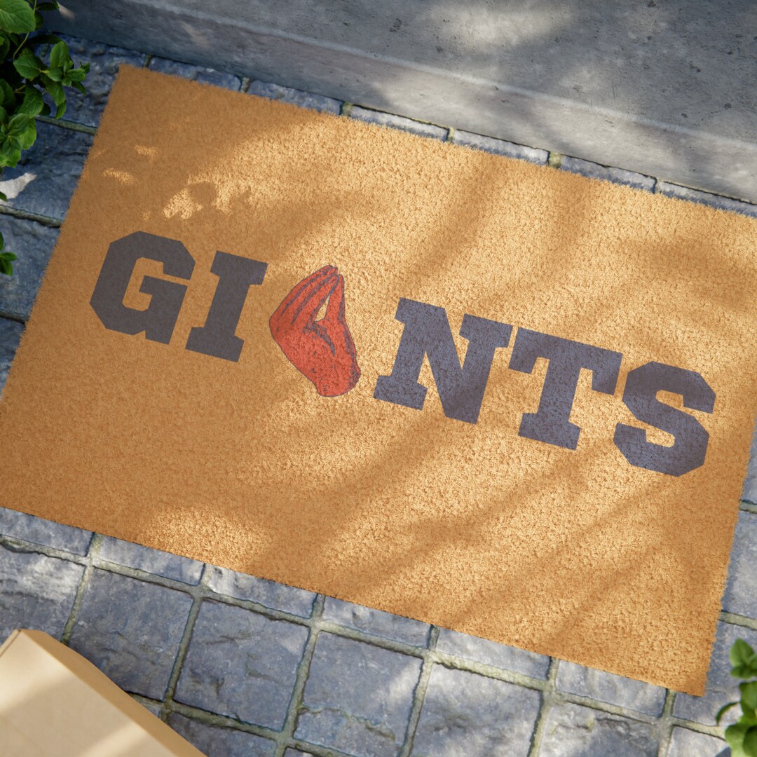 NY Giants, Tommy Devito, Italian Hand Gesture - Doormat - Etsy