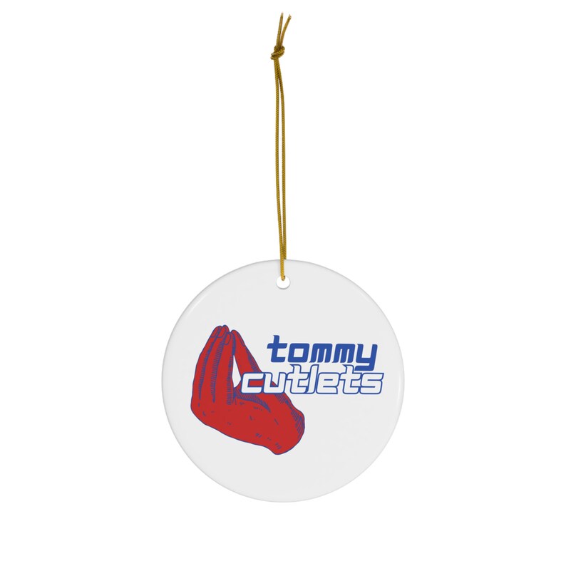 Tommy Cutlets Devito, New York Giants, Italian Hand Gesture - Ceramic ...