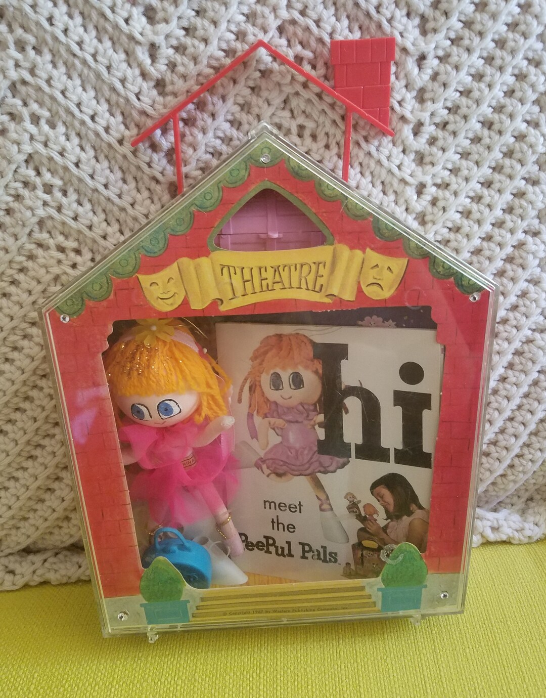 MINT Unplayed With Vintage 1967 Western Publishing Peepul Pals Theater ...