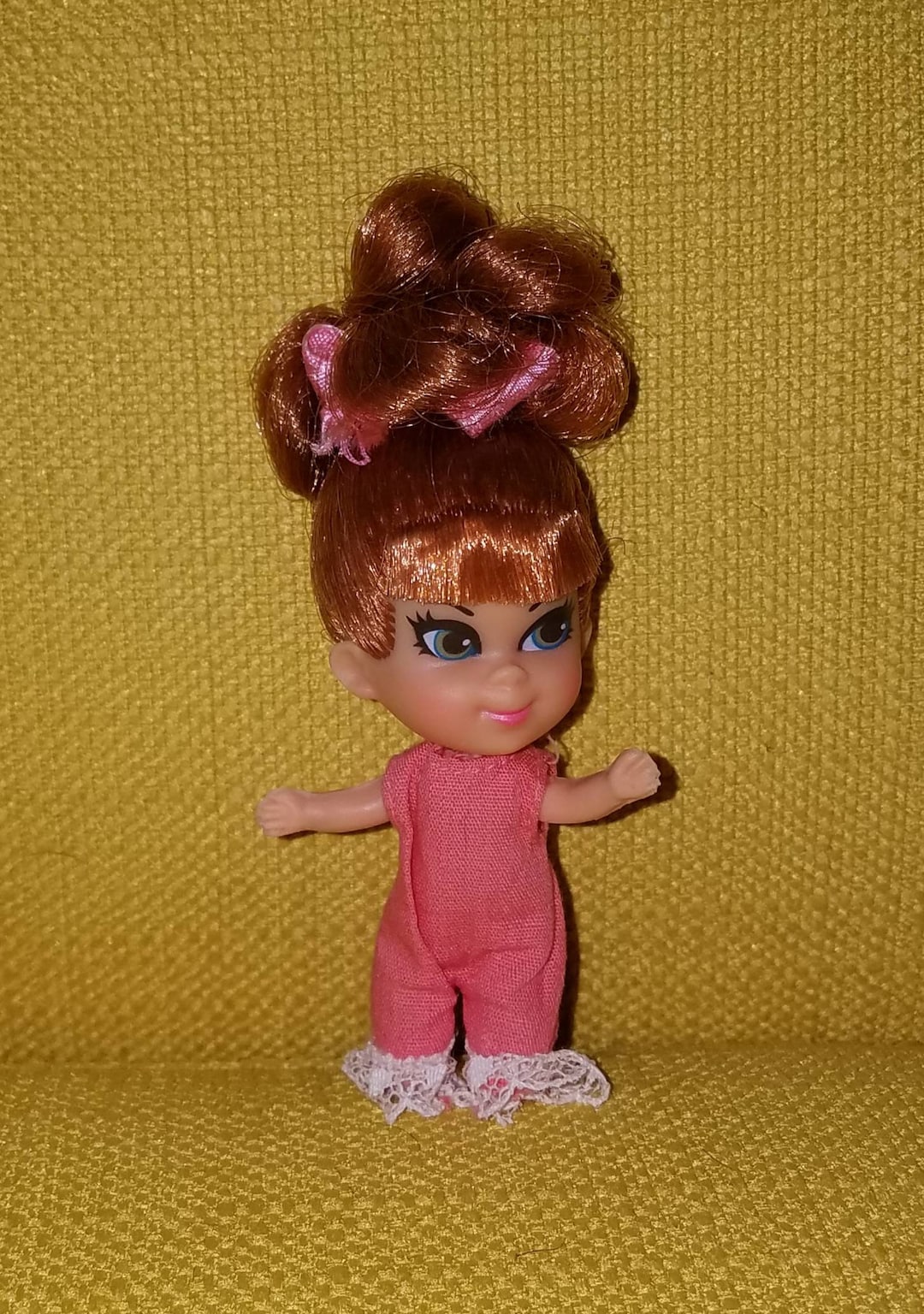 Vintage 60s Little Kiddle Doll W Red up Do Mattel Outfit Clothes - Etsy
