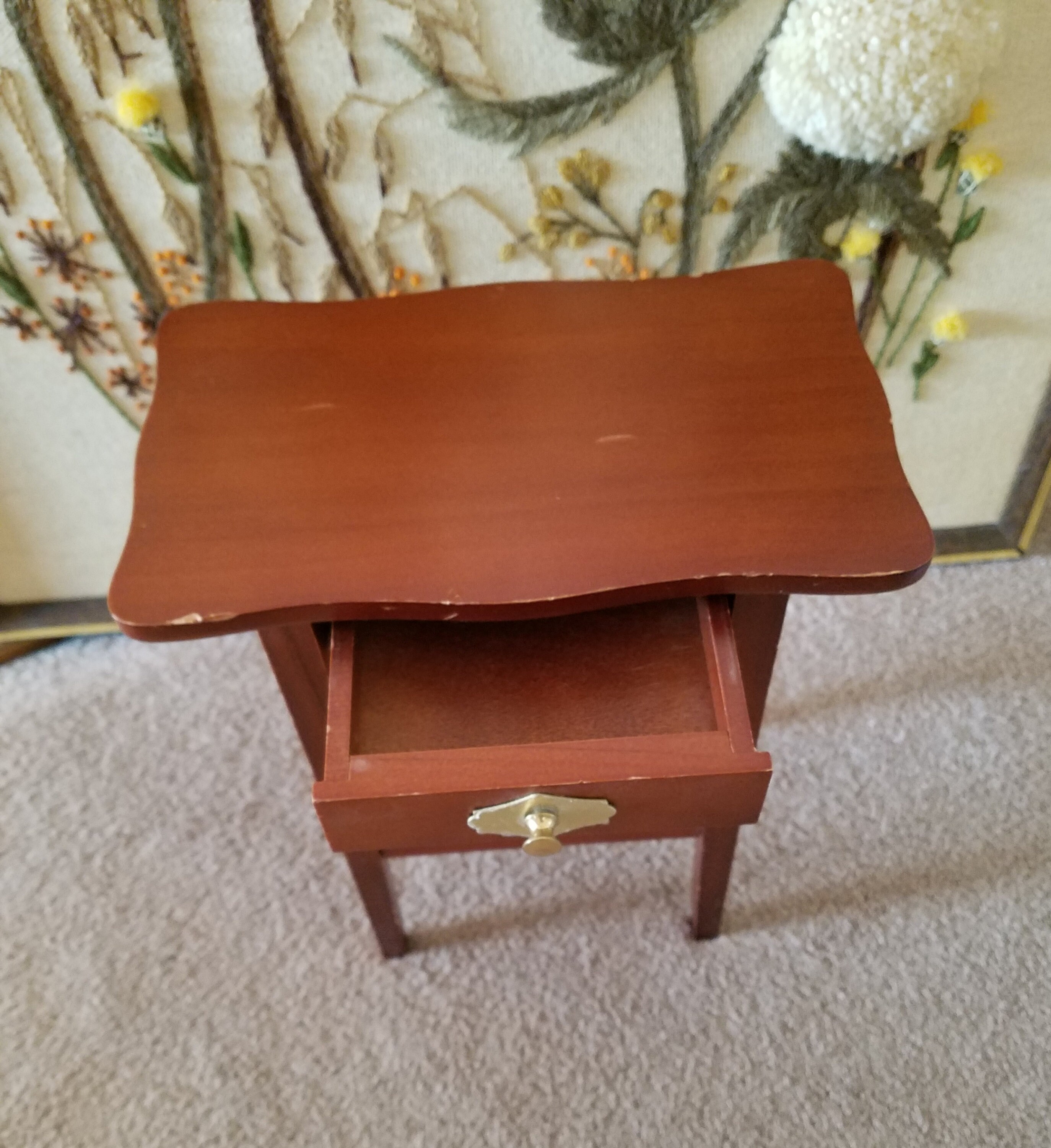 90s American Girl Doll Felicity Nightstand Bed Side Table W Drawer ...