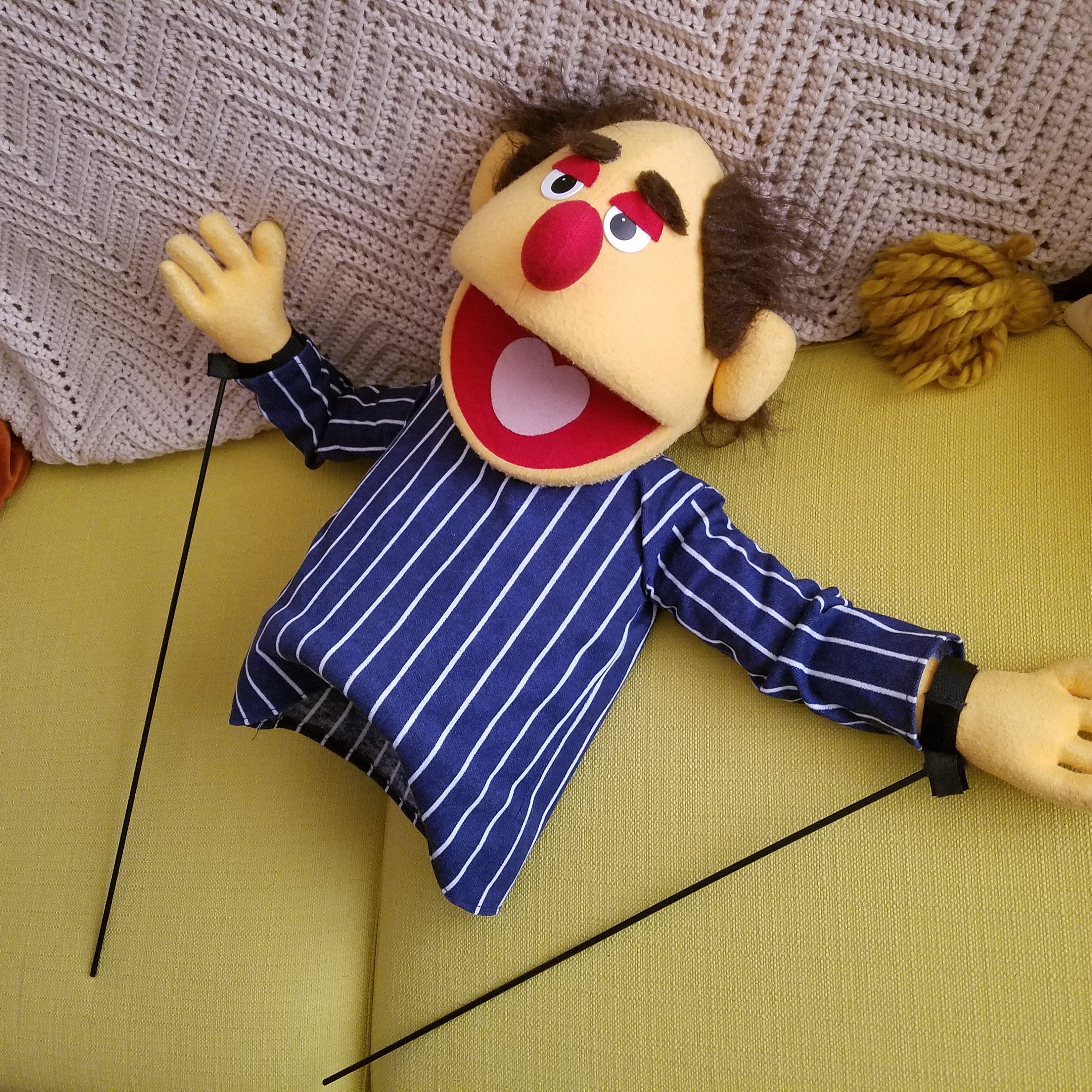RARE Vintage 70s Professional Life Size Jim Henson Muppet Show Style ...