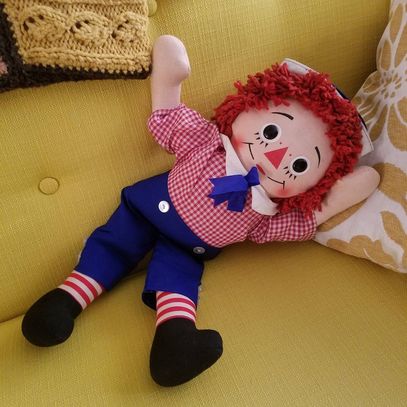 WOW Htf Vintage 1965 Knickerbocker Tag MINT Cloth Pull String Talking ...