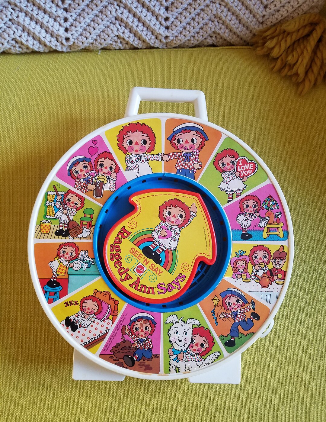 SUPER RARE Vintage 1974 Mattel Bobbs Merrill Raggedy Ann Andy Dolls Dog ...