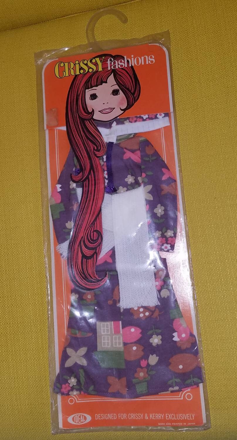 MIP Cute Vintage 60s Ideal Toy Corp CRISSY Grow Hair Doll Original ...