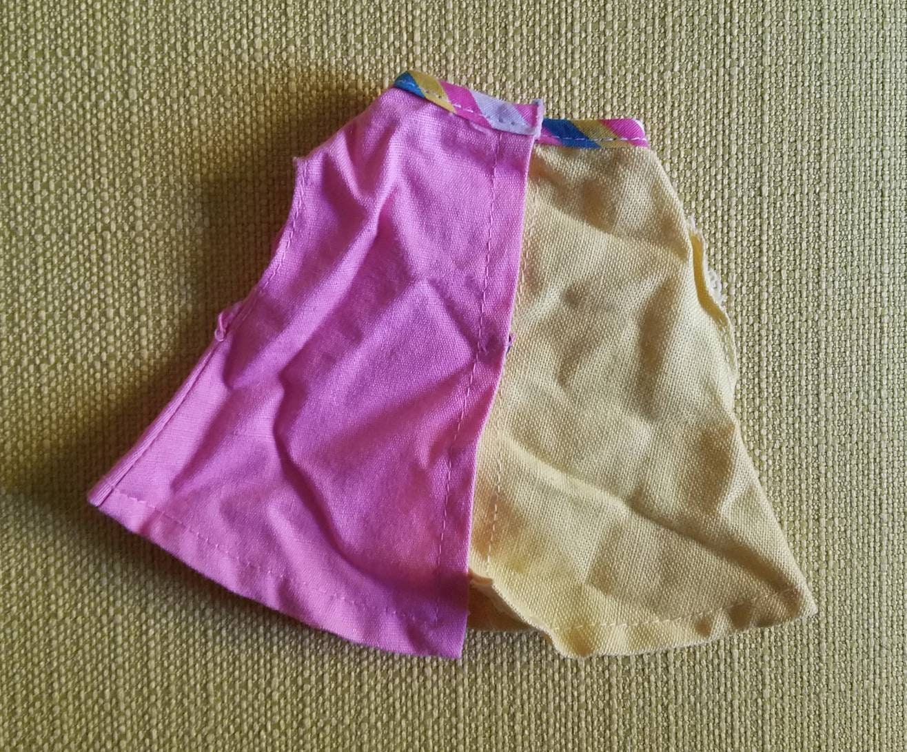 Vintage 70s Original Remco Polly Puff Doll Rare Jump Pink Yellow Two ...