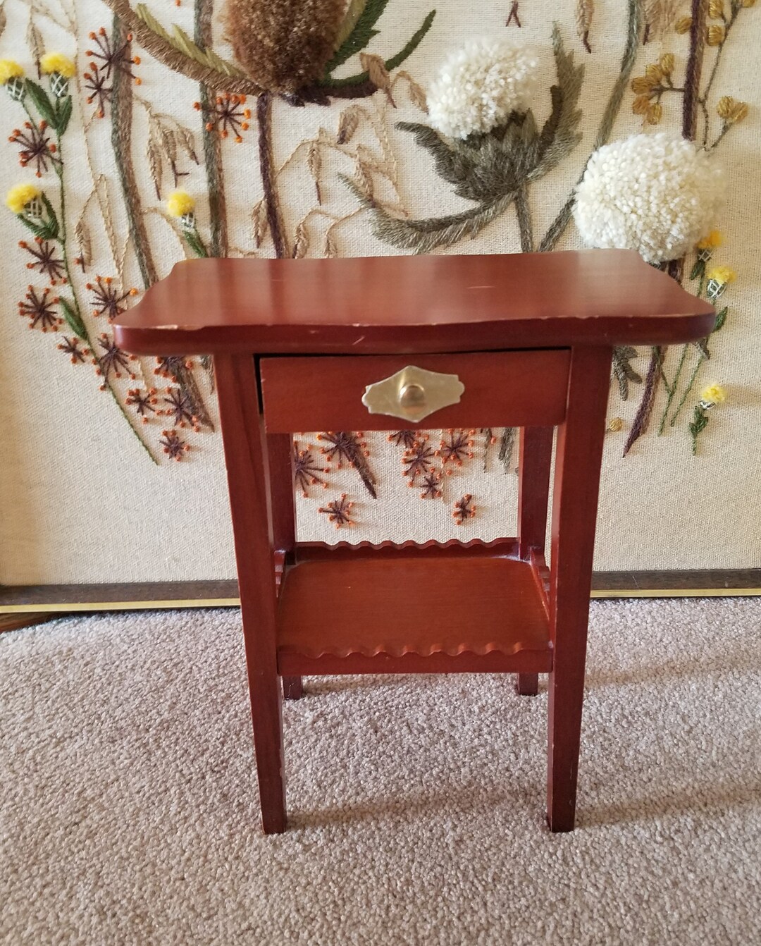 90s American Girl Doll Felicity Nightstand Bed Side Table W Drawer ...