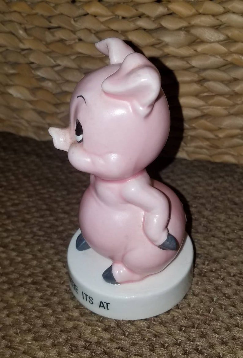 HTF Adorable Vintage Norcrest Japan Sticker on Bottom Fat is | Etsy