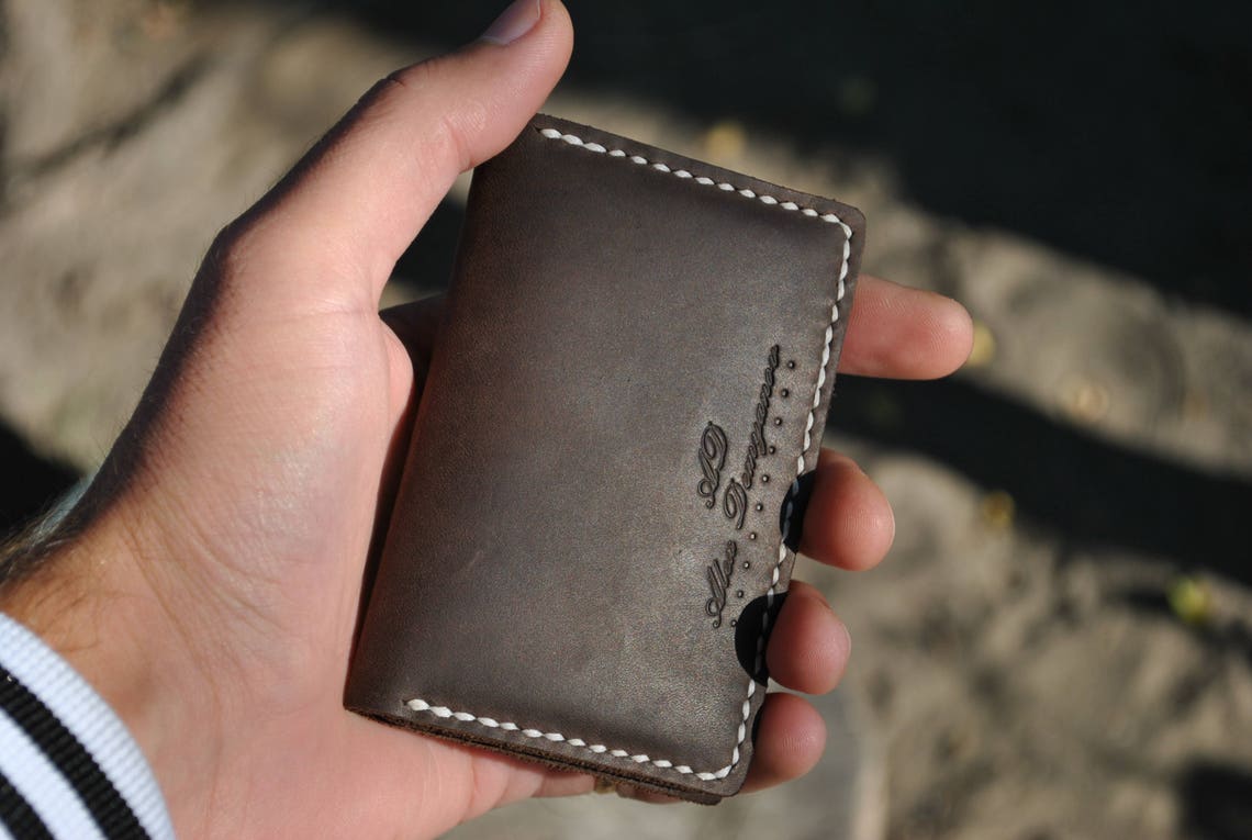 Credit Card Holder Credit Card Case Leather Card - Etsy