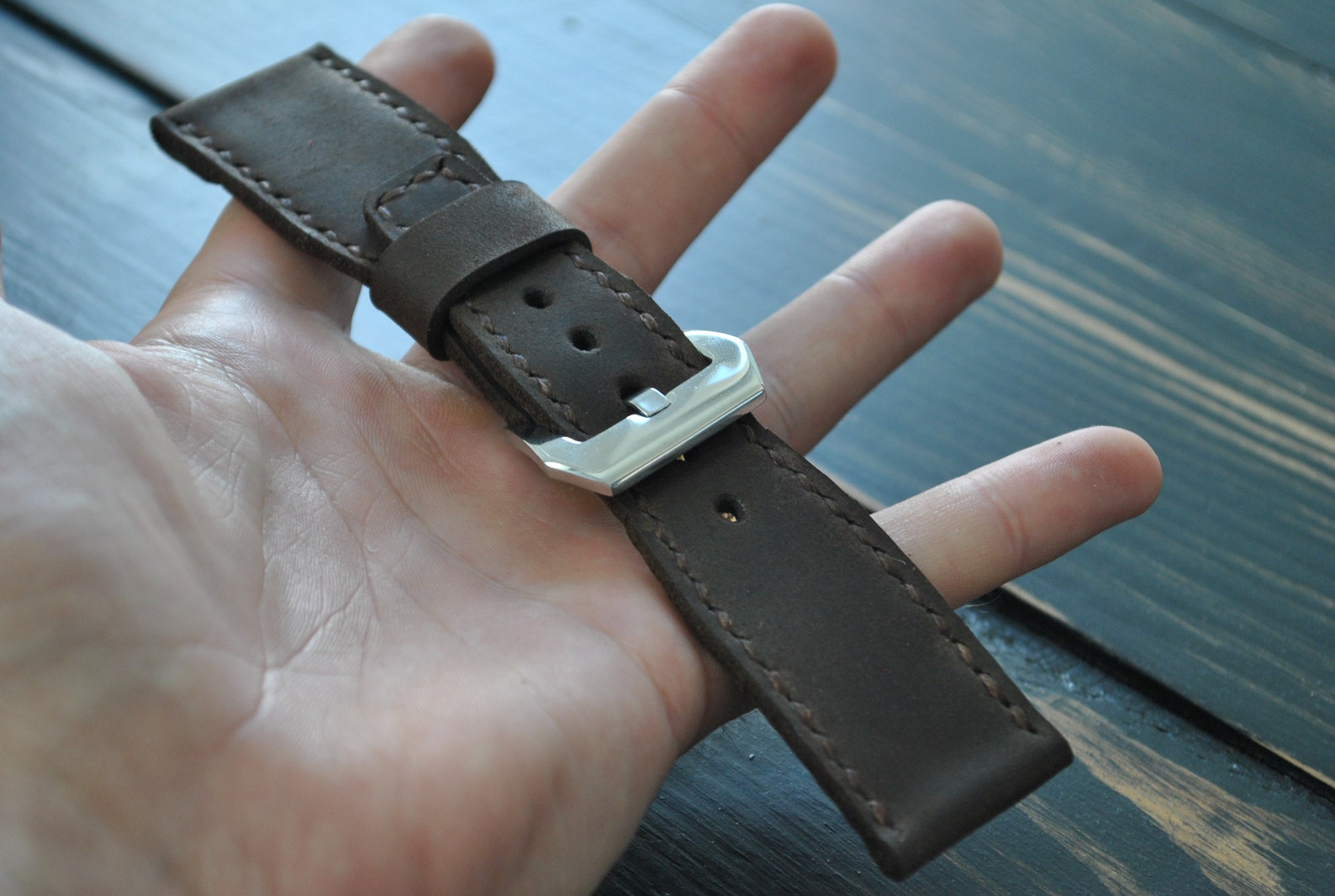 Mens Leather Watch Strap, Watch Strap,wrist Watch Leather Strap,custom ...