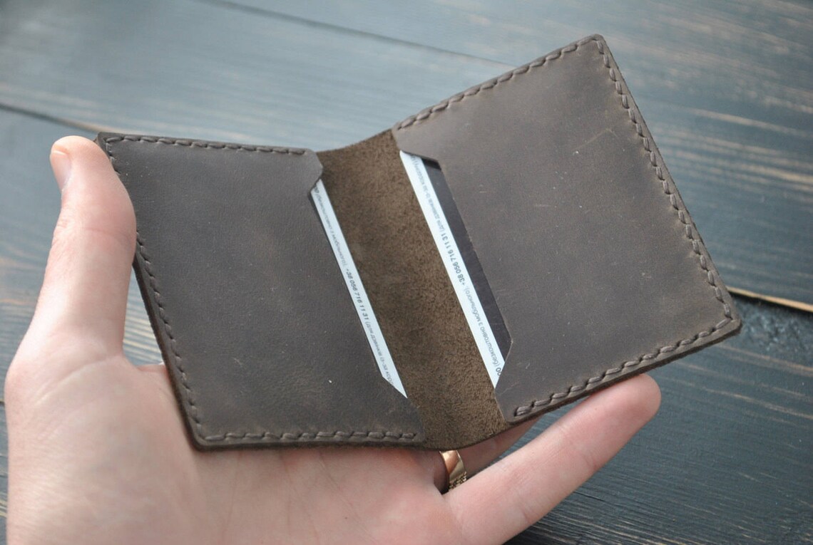 Credit Card Holder Credit Card Case Leather Card - Etsy
