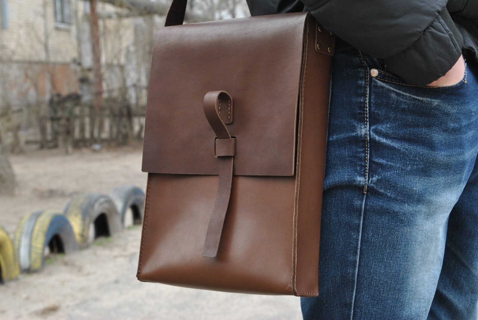 Mens Leather Bag Messenger Bag Mens Messenger Leather Satchel - Etsy