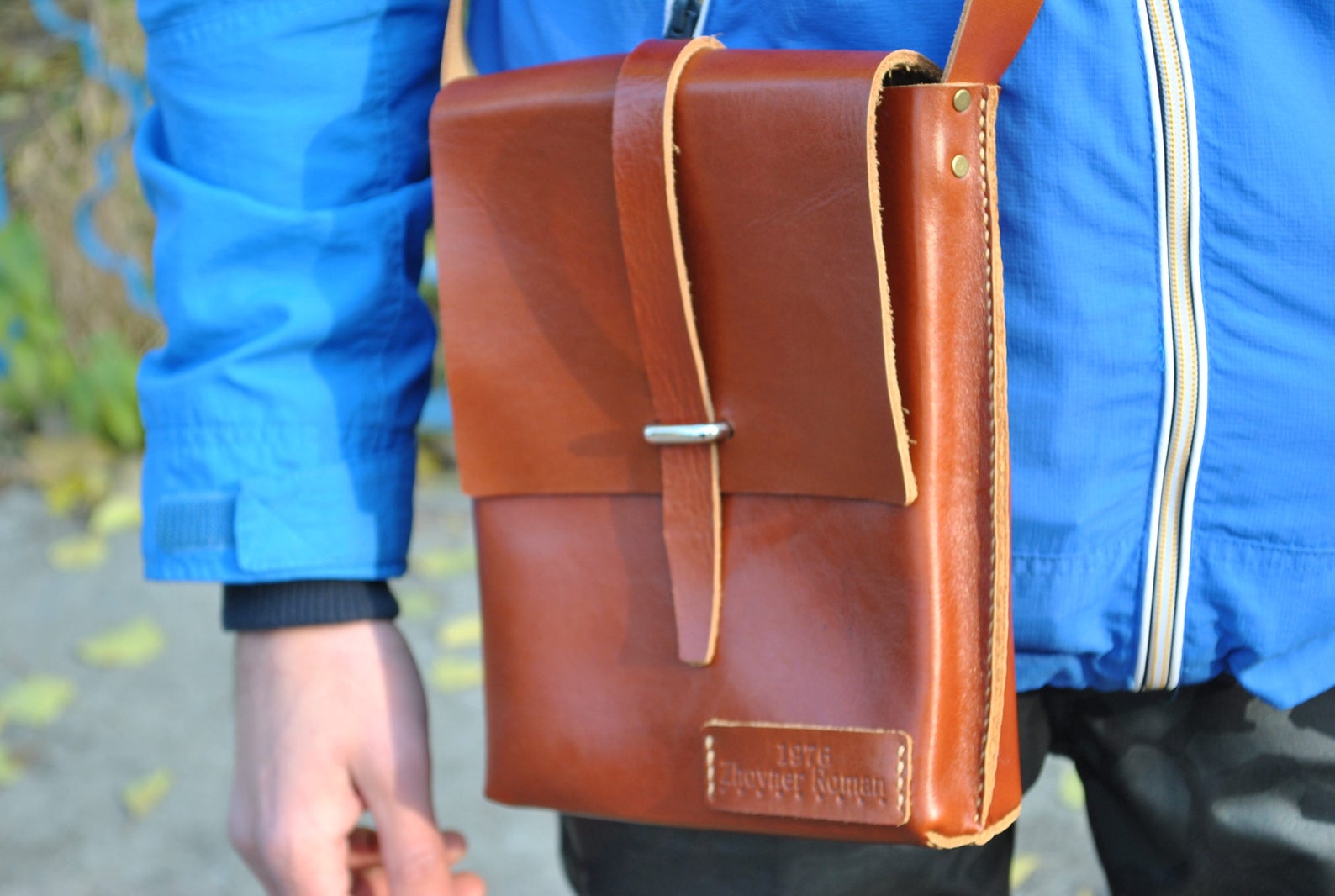 Mens Leather Bag Messenger Bag Mens Messenger Leather Satchel - Etsy