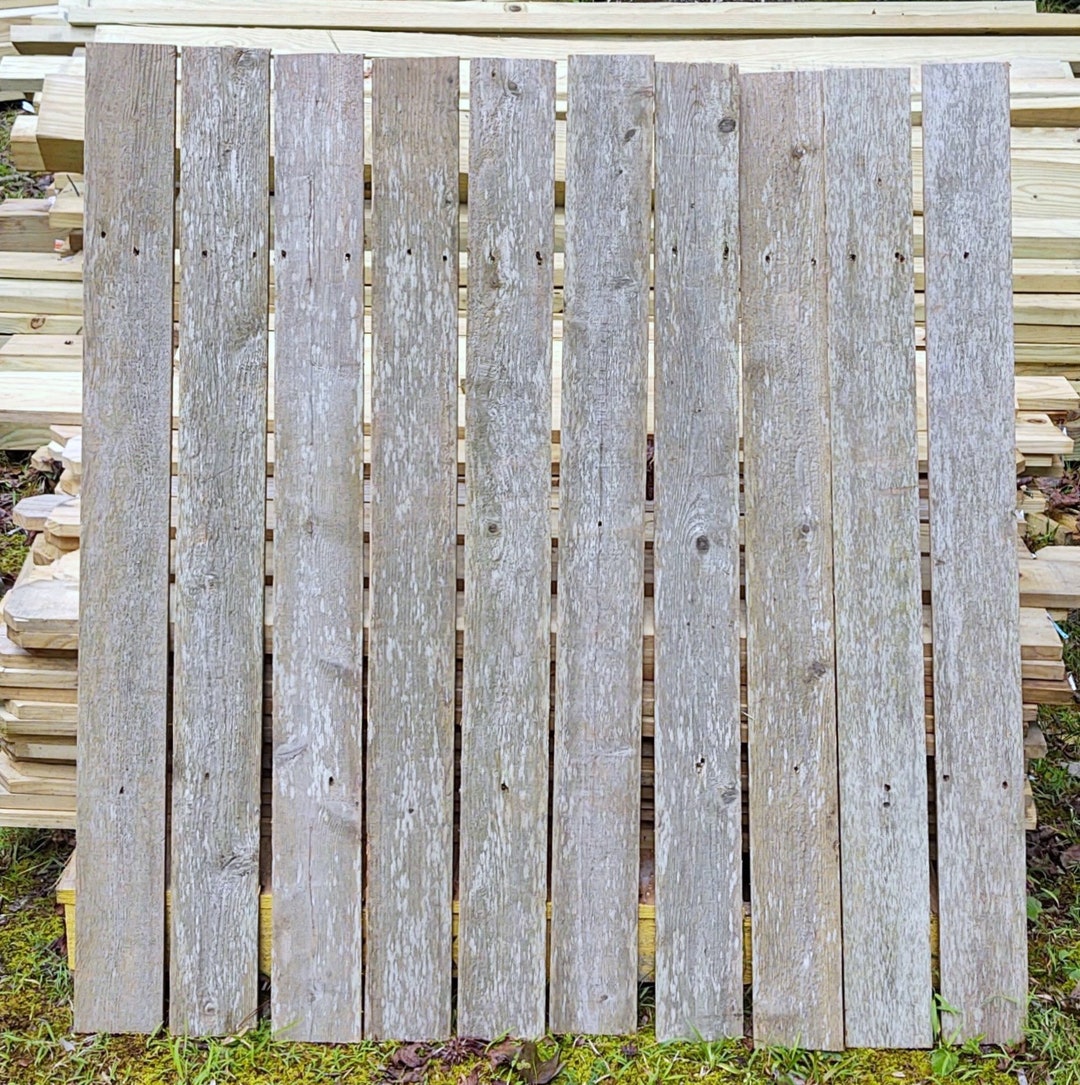 10 Reclaimed Cedar Wood Planks 44" Long Rustic Projects, Wall Accents ...