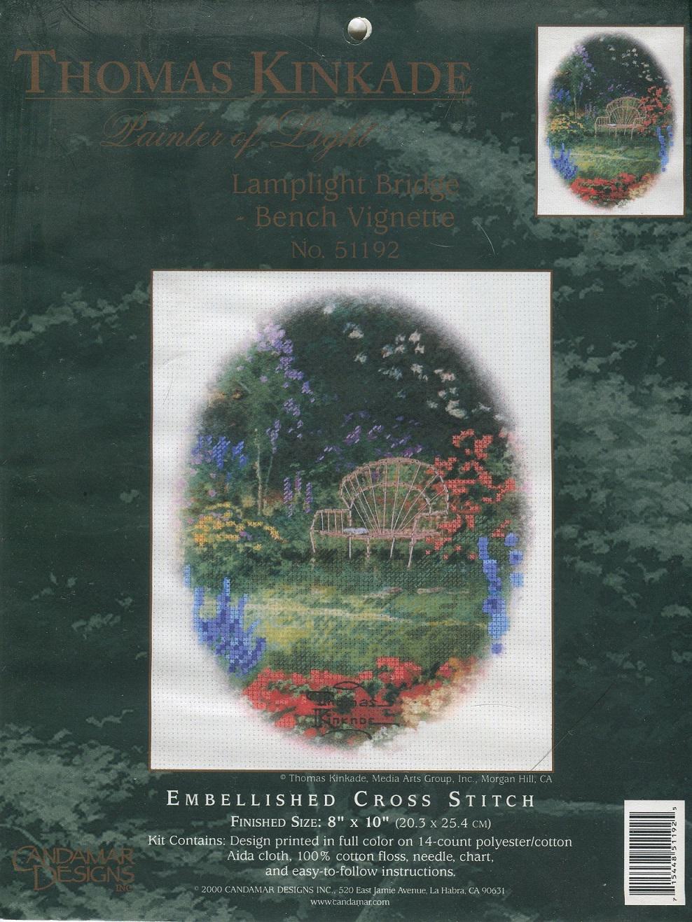 Thomas Kinkade Cross Stitch Kits NEW Choose From 7 Kits: 51186 51188 ...