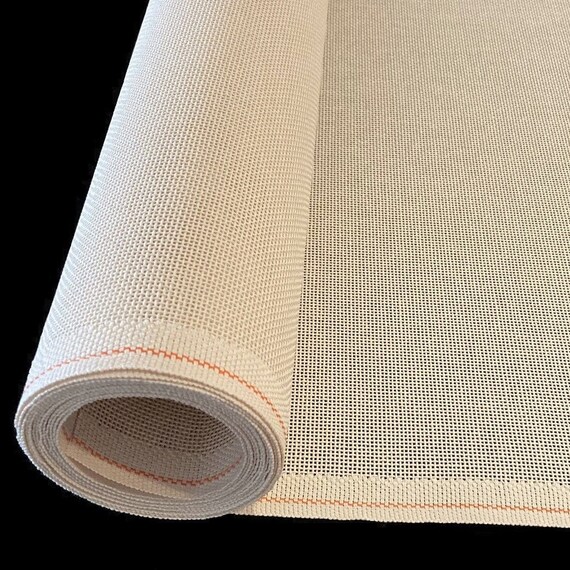 SOFT IVORY Mono Deluxe Needlepoint Canvas 18 Mesh 1 Yard - Etsy