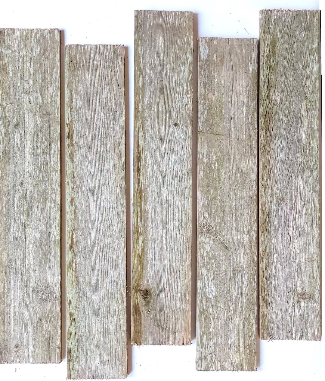 5 Reclaimed Cedar Wood Planks 22" X 3.5" Planks, Rustic Projects, Wall ...