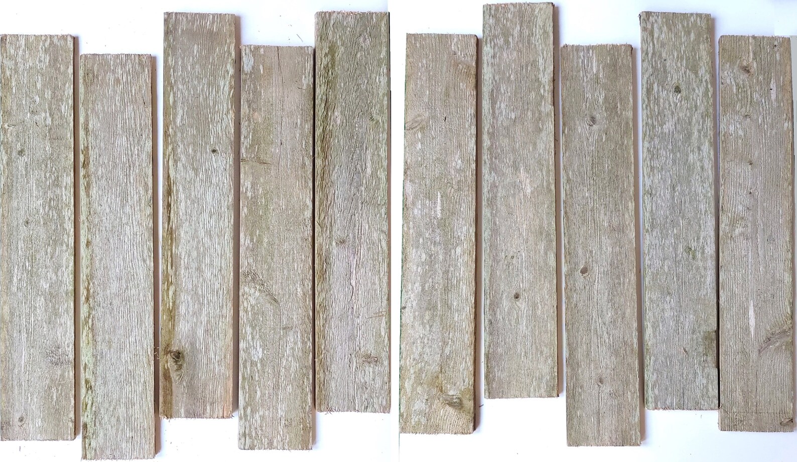 10 Reclaimed Cedar Wood Planks 22" Long Rustic Projects, Wall Accents ...