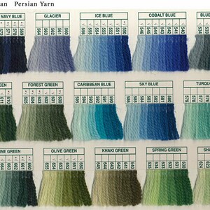 Paternayan Needlepoint Yarn 1/4 Lb Hank 100% Wool 172 Yards - Etsy