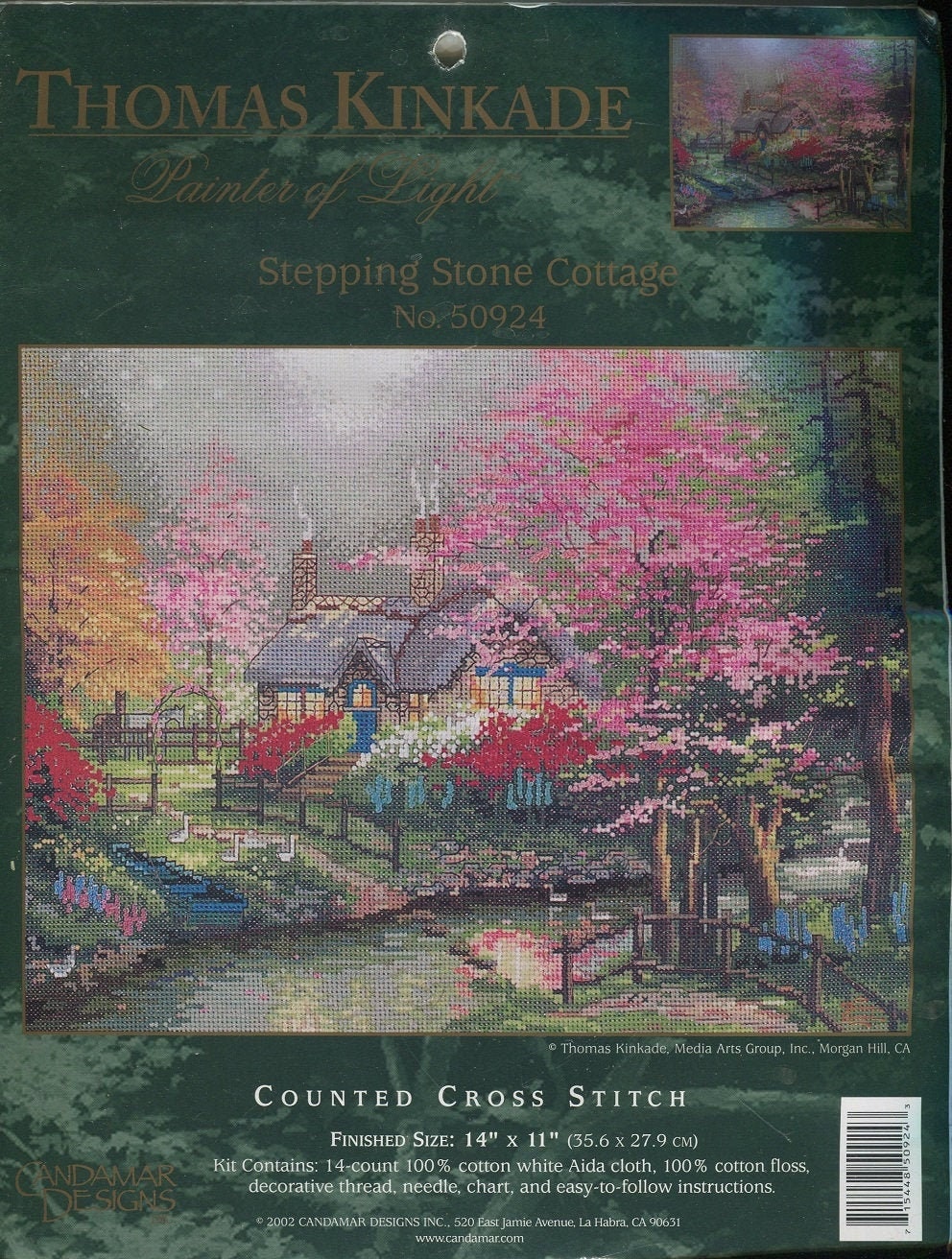 Thomas Kinkade Cross Stitch Kits NEW Choose From 10 Kits: 50924, 50926 ...