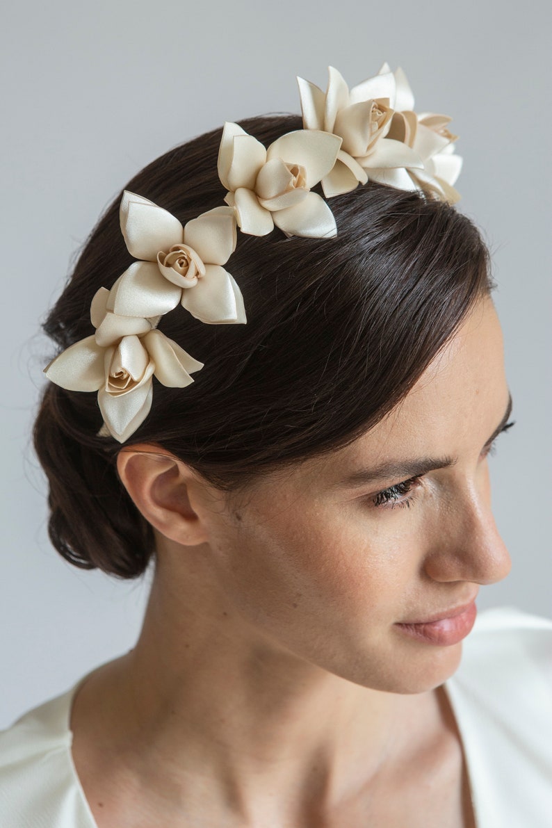 1930s Wedding Headpiece // Antique Style Tiara // Cream - Etsy UK