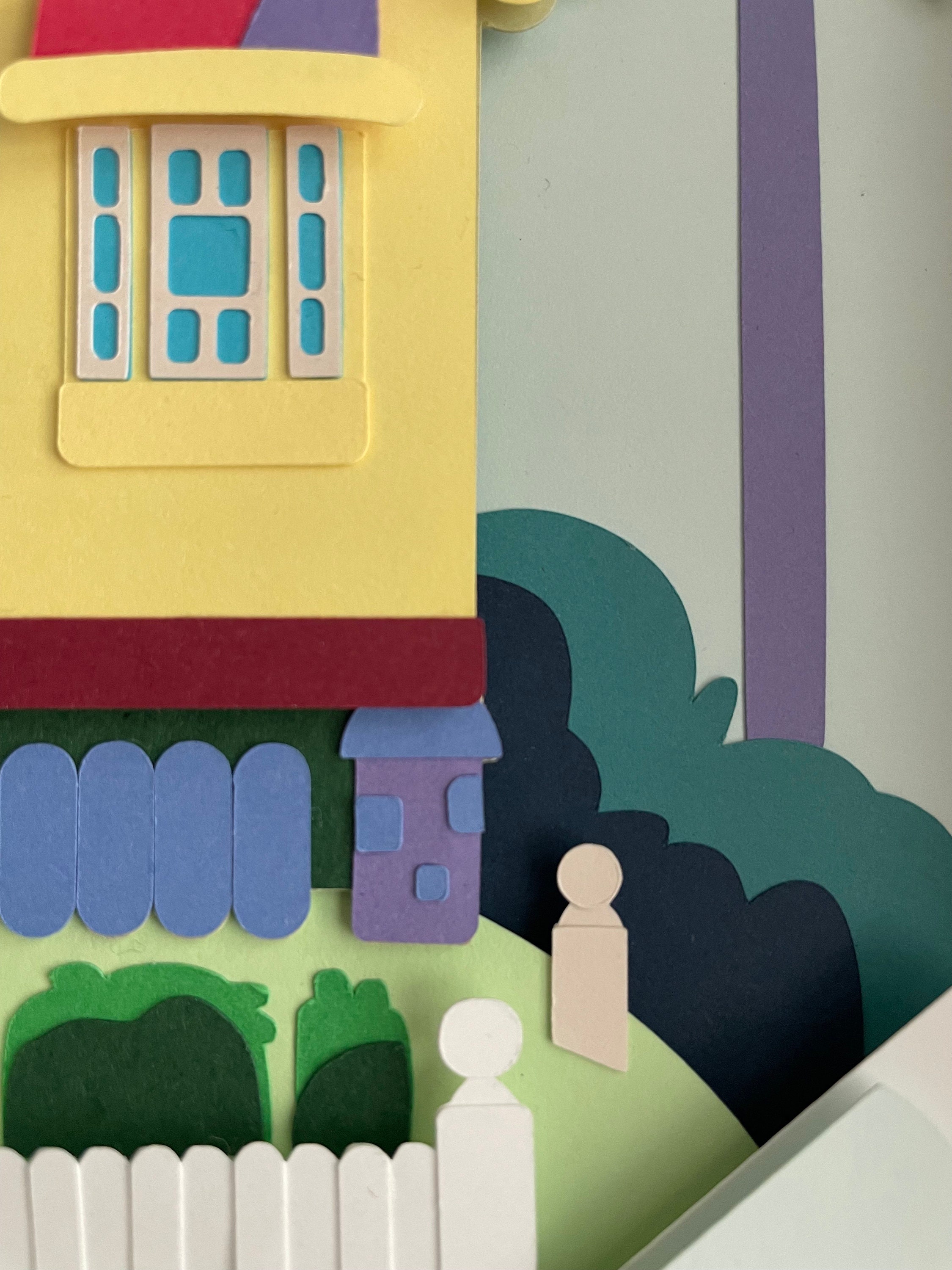 Bluey Bluey House Heeler House Paper Art Paper Cut - Etsy Finland