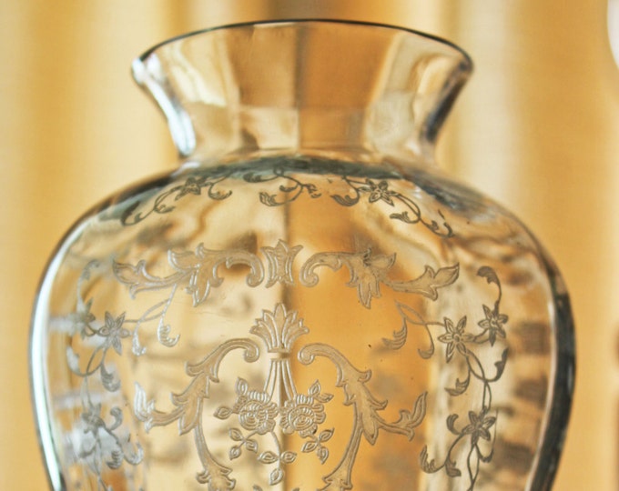 Fostoria Vase Navarre Clear Pattern Circa 1940s 5 Inch Vase - Etsy