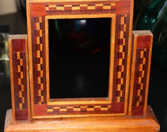 Wood inlay frame | Etsy