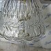 Princess House Crystal Lamp Etched Cut Glass Pedestal and Shade in Cord ...