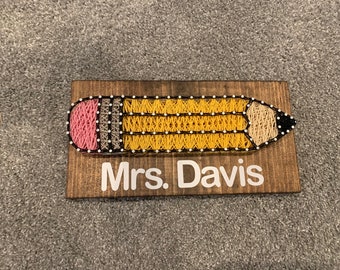 Pencil String Art - Etsy