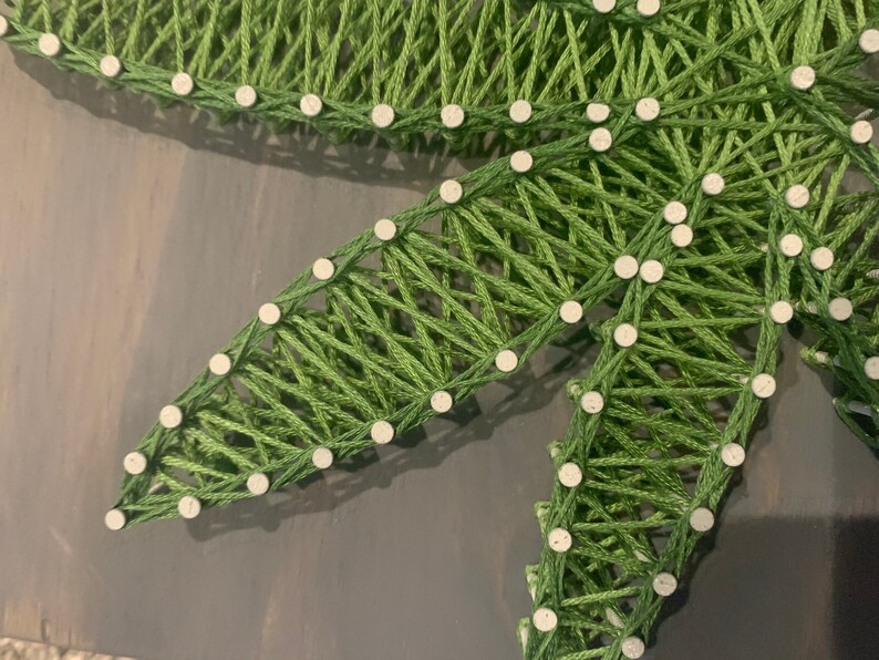 Pot Leaf String Art | Etsy