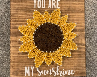 Sunshine String Art - Etsy