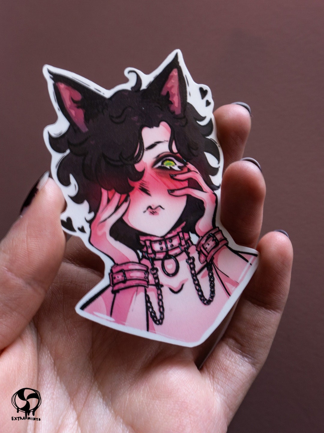 Cat Boy Bondage Sticker ~ Mature - Etsy