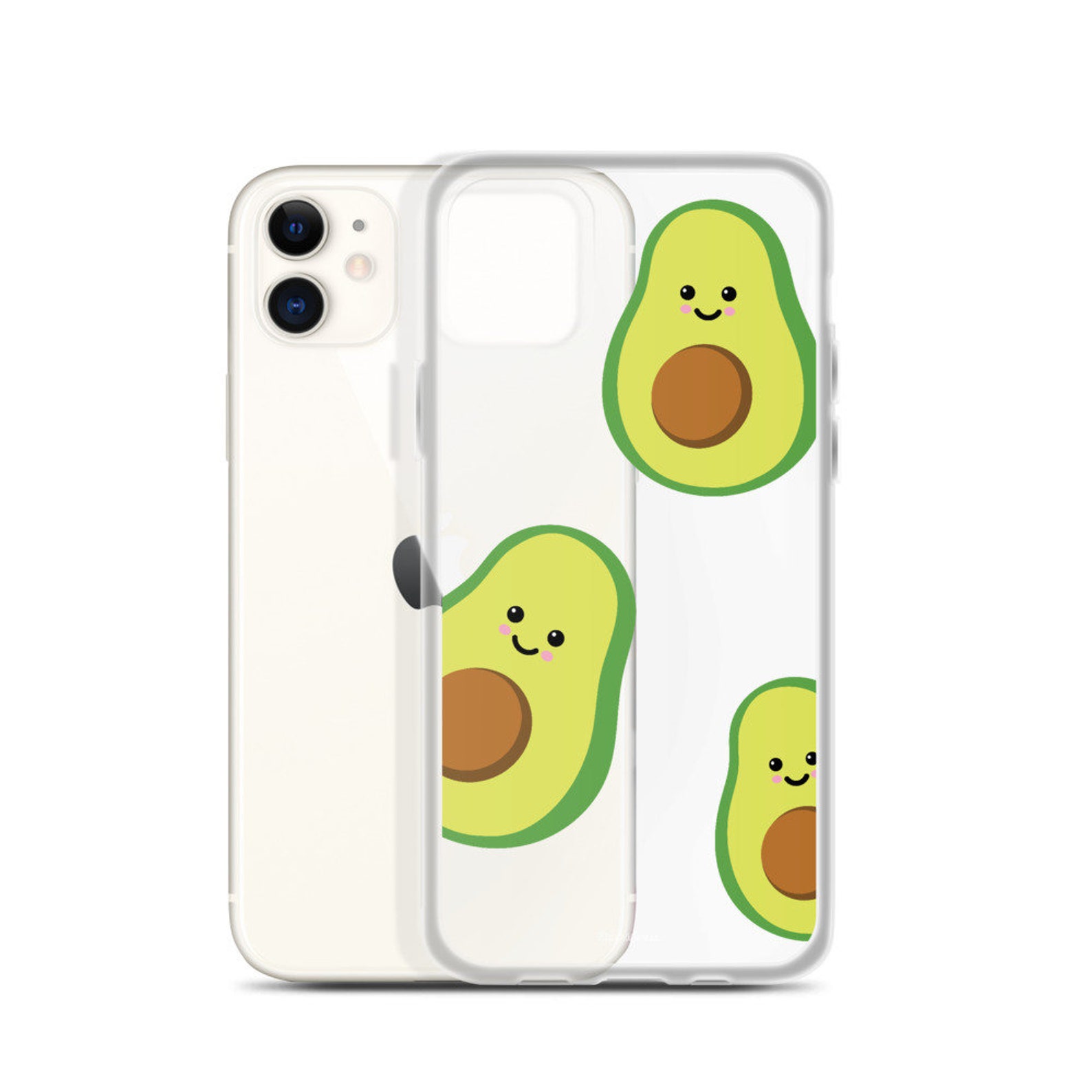 Avocado Cartoon iPhone 11 11 Pro 11 Pro Max X XS Max XR 8 Plus 7 SE ...