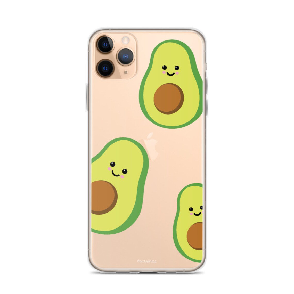 Avocado Cartoon Iphone 11 11 Pro 11 Pro Max X XS Max XR 8 Plus - Etsy