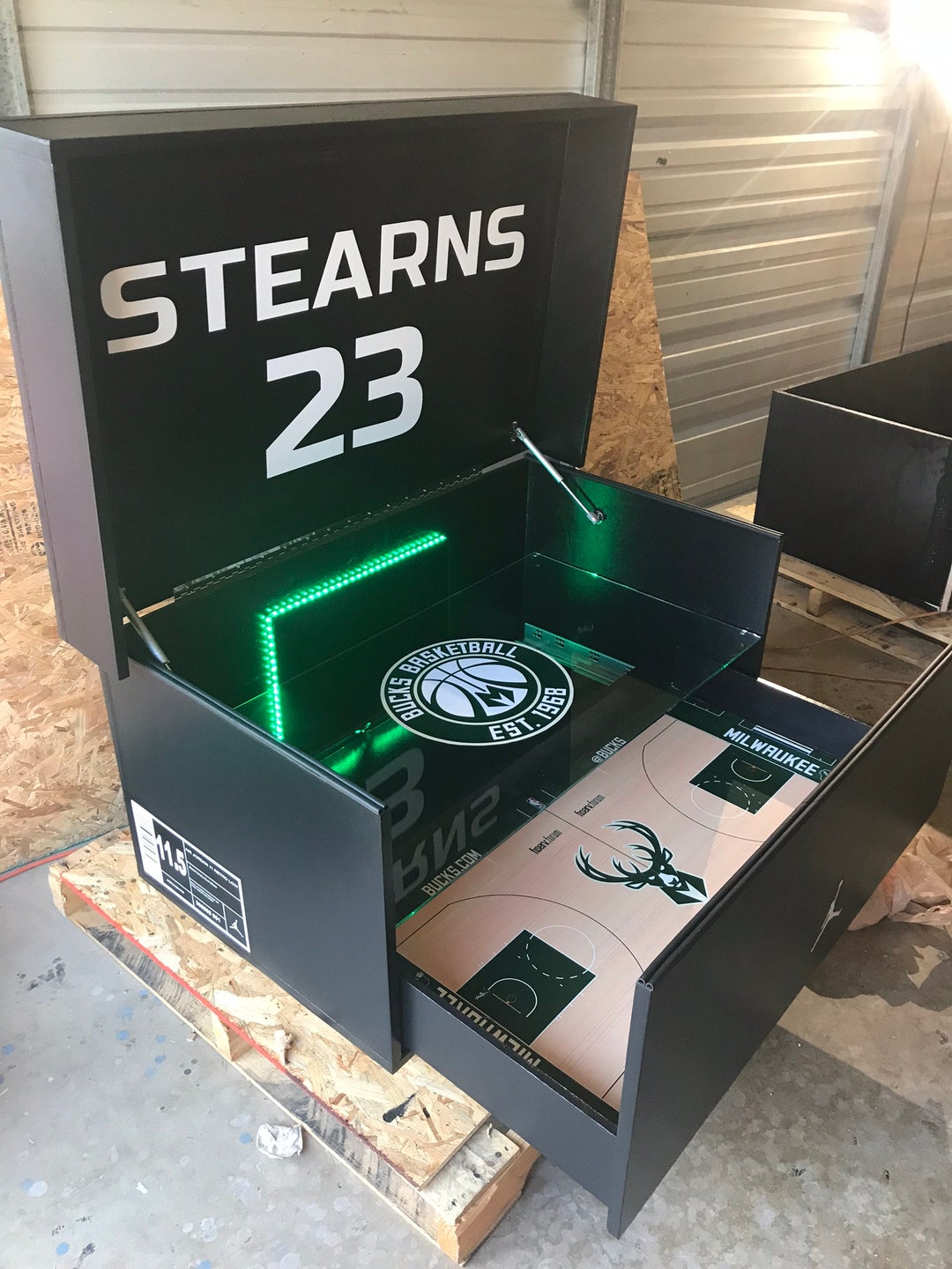 Giant Shoe Box Storage Custom Team Box (free Shipping) - Etsy