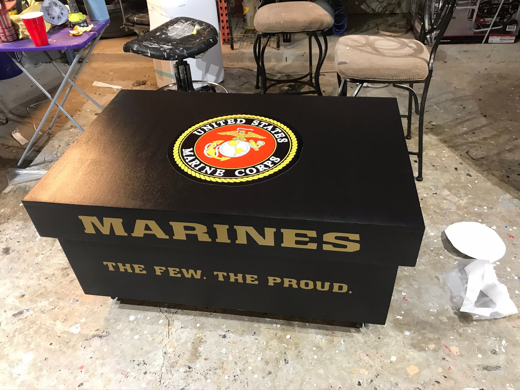 Giant Shoebox Storage, Giant Shoebox, Marines, Military Gift, Big Shoe ...