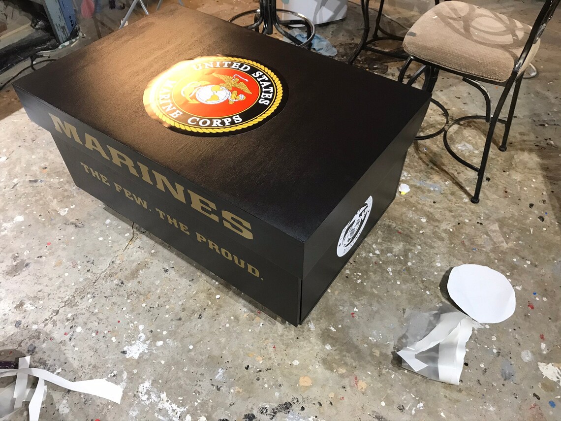 Giant Shoebox Storage, Giant Shoebox, Marines, Military Gift, Big Shoe ...