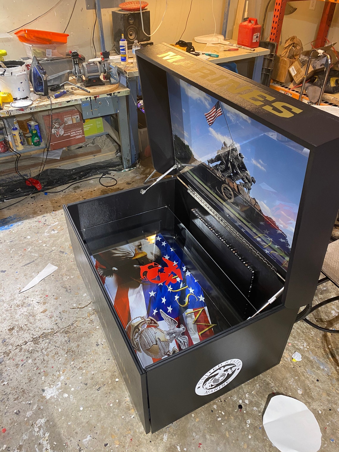 Giant Shoebox Storage, Giant Shoebox, Marines, Military Gift, Big Shoe ...