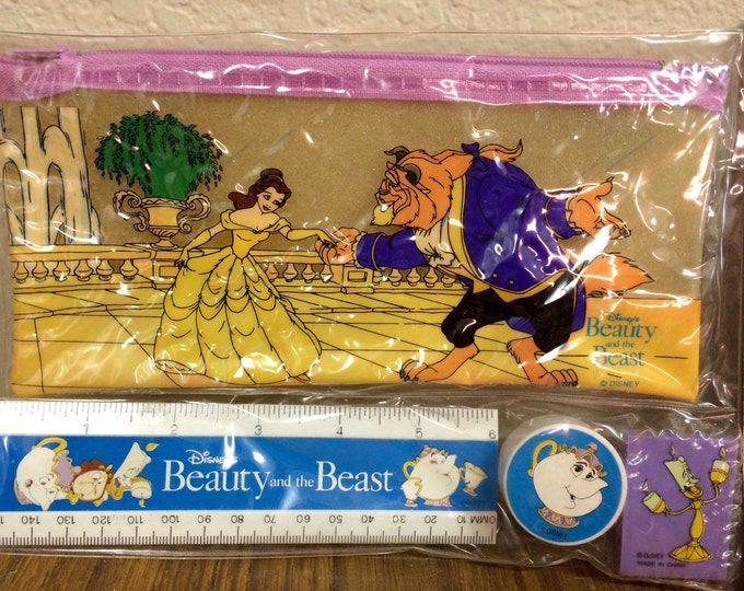 Disney's Beauty & the Beast Study Kit Vintage Disney - Etsy