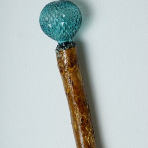 ODIN'S Scepter. Odin's Staff, God Staff, Magic Staff. Green Etched ...