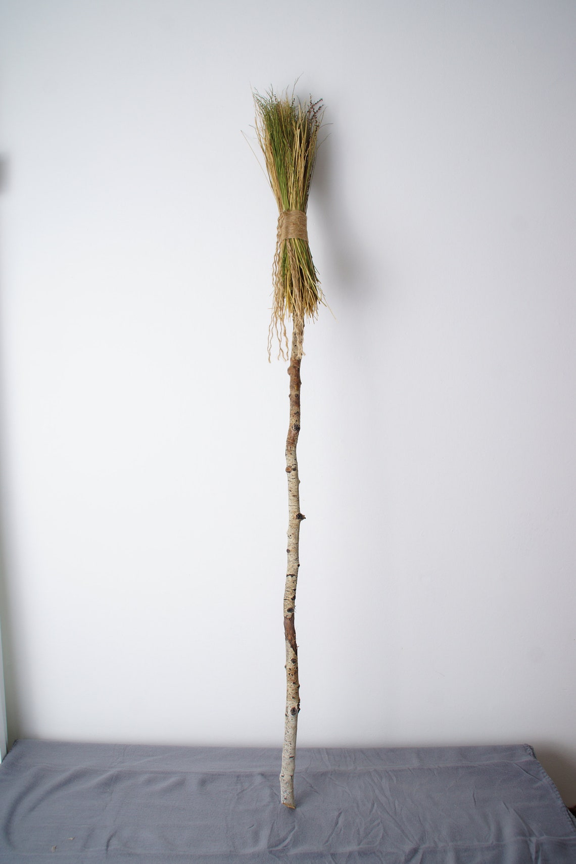 Hand crafted broomstick/besom sage staff witch's broom | Etsy