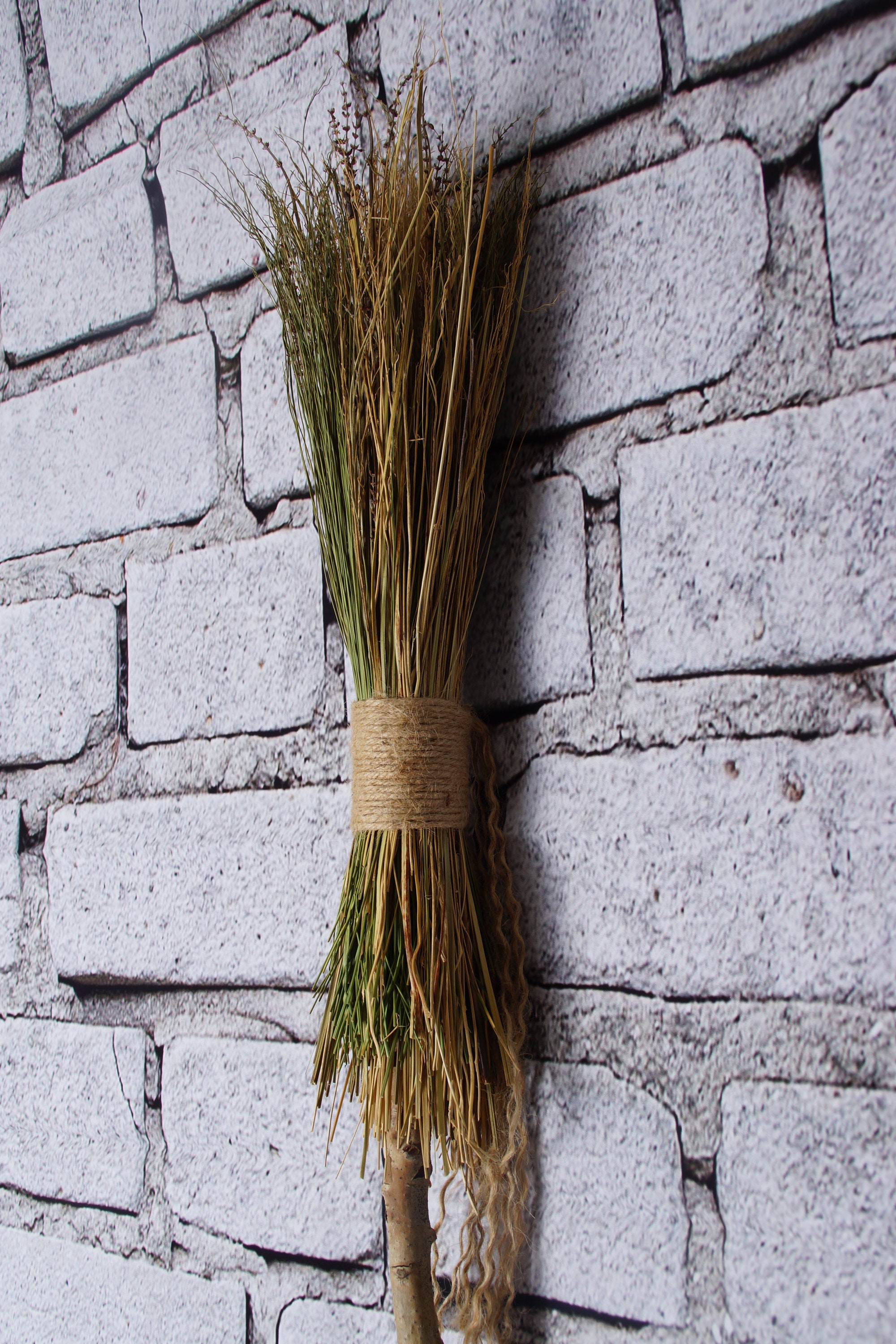 Hand Crafted Broomstick/besom Sage Staff Witch's Broom - Etsy Australia