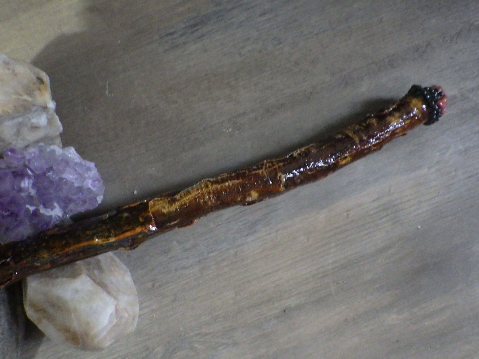 Hand Crafted Ritual Talking Stick Shaman Healing. Medicine | Etsy